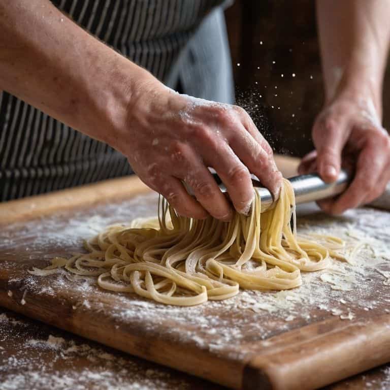 How To Roll And Cut Pasta By Hand no Machine Needed What s Your Crave 